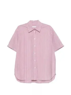 MANUEL RITZ Striped Short-sleeve Shirt - Red