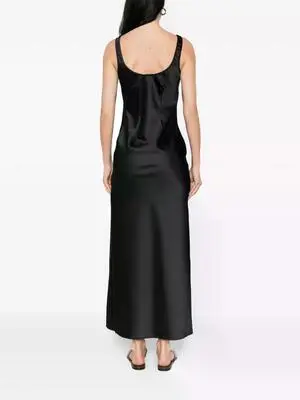 MANUEL RITZ Square-neck Slit Dress