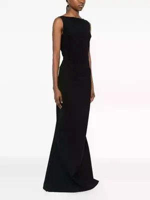Chiara Boni La Petite Robe Cowl-neck Maxi Dress