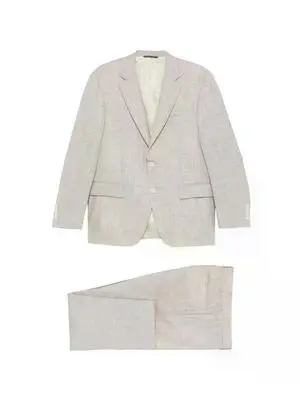 Canali Notched-lapel Suit - Neutrals