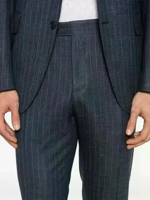 Canali Pinstripe Two-piece Suit - Blue
