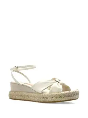 JIMMY CHOO Aella Wedge Sandals - Neutrals