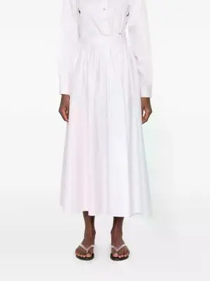MANUEL RITZ Striped Maxi Skirt