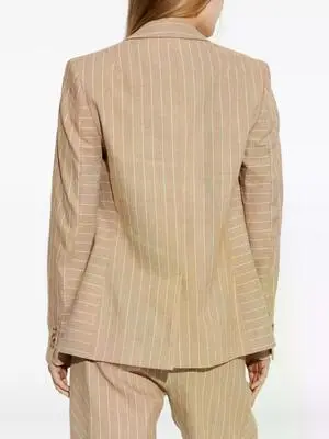 Paul Smith Pinstripe Blazer - Neutrals