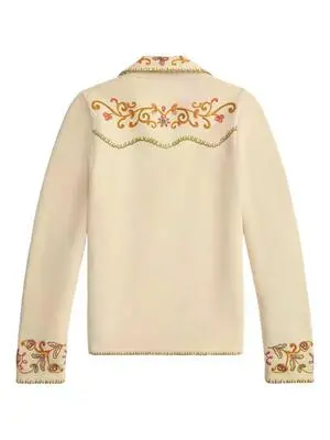 Ralph Lauren Floral Embroidery Jacket