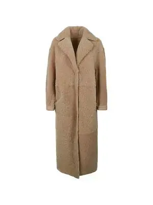 ENES Shearling Long Coat