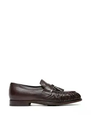 Officine Creative Solitude Tassel Leather Loafers