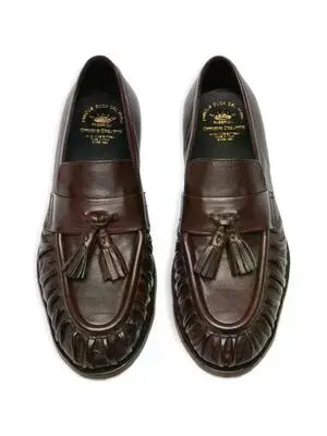 Officine Creative Solitude Tassel Leather Loafers