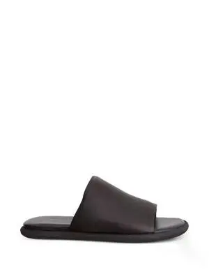PURO Leather Flat Slide