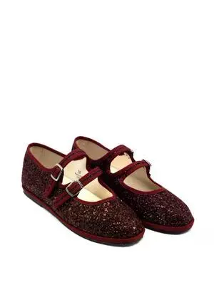 GONDOLINA Mary Jane Glitter Ballet Flat