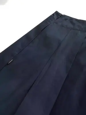 Woolrich Pleated Straight Skirt - Blue