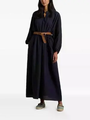 Woolrich Drawstring Dress - Blue