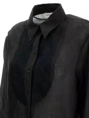 True Royal Embroidered Shirt - Black