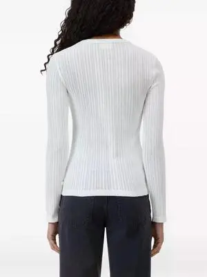 Closed Long Sleeve Crewneck Top