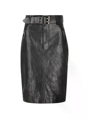 Women's Belted Pencil Skirts