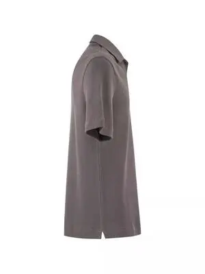 BOSS Cotton Polo Shirt - Grey