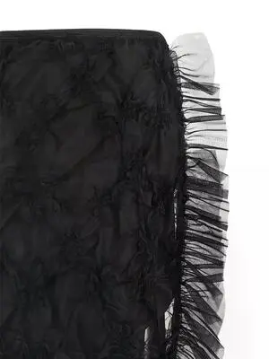 Blumarine Ruffled Tulle Skirt