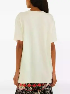 Farm Rio Printed T-shirt - Neutrals
