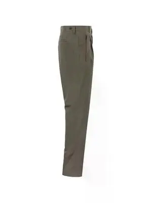 PT TORINO Straight-leg Trousers - Green