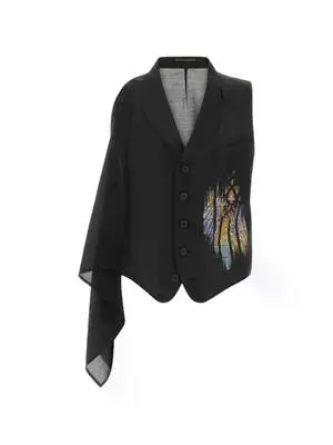 Yohji Yamamoto One-sleeve Vest