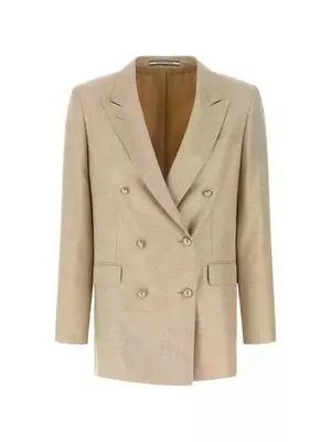 Tagliatore Jasmine Double-breasted Blazer With Peak Lapels