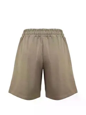 FAMILY FIRST Graphic-detail Drawstring Shorts - Green