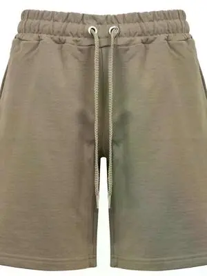 FAMILY FIRST Graphic-detail Drawstring Shorts - Green