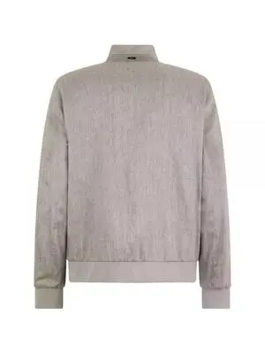Herno High-neck Bomber Jacket - Grey