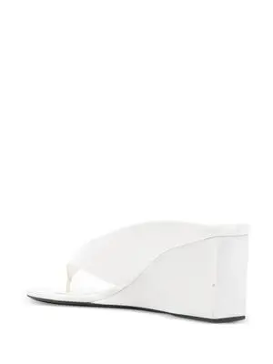 Alaïa Satin-finish Mules
