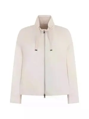 Herno Zip-up Jacket - Neutrals