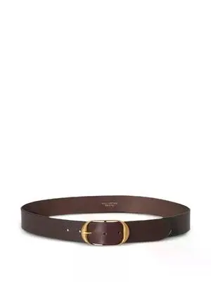 NILI LOTAN Buckle Belt - Brown