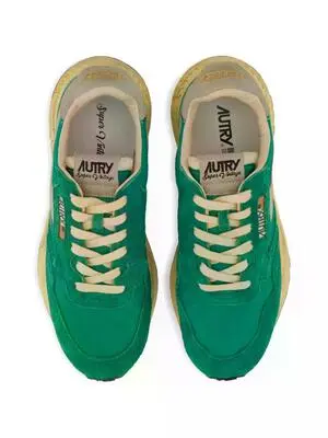 AUTRY Reelwind Logo-detail Sneakers - Green