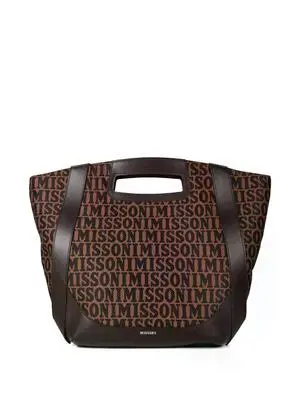 Missoni Logo-pattern Tote Bag