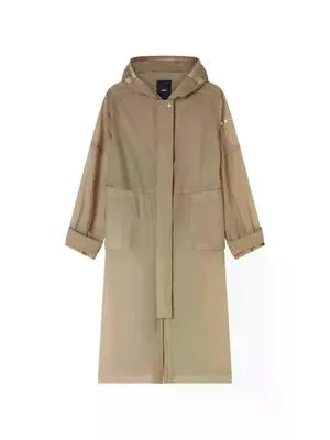 Add Hooded Parka Coat