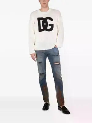 Dolce & Gabbana Ripped Jeans
