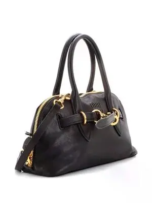 Miu Miu Aventure Top Handle Satchel - Black