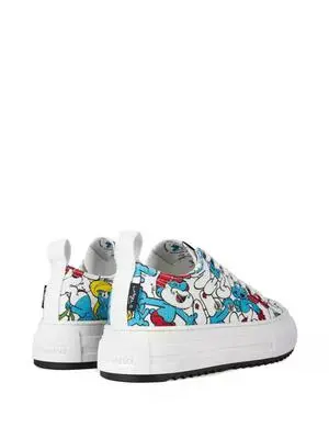 Dsquared2 X Smurfs Low-top Sneakers