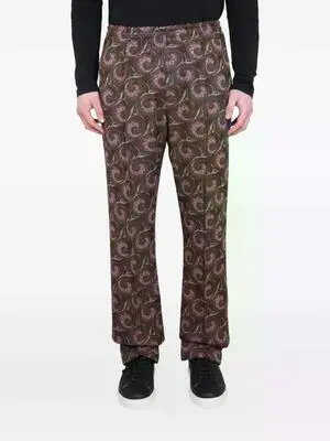 BARACUTA X Needles Patterned Trousers
