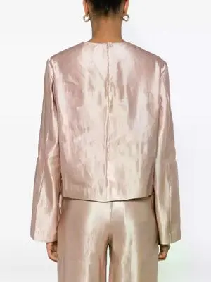 LOULOU Round-neck Blouse