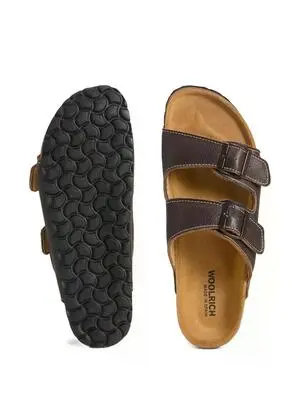 Woolrich Strap-detail Leather Sandals