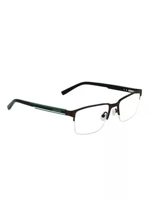 Lacoste Rectangle-frame Eyeglasses - Brown