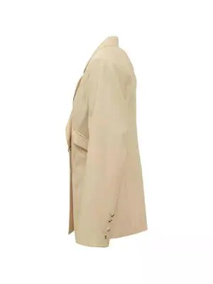 MOMS PANTS Double-breasted Wool Jacket