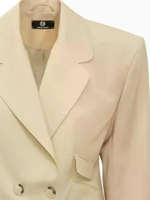 MOMS PANTS Double-breasted Wool Jacket