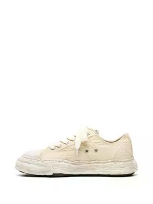 Mihara Yasuhiro Peterson Ripped Overdye Sneakers - Neutrals