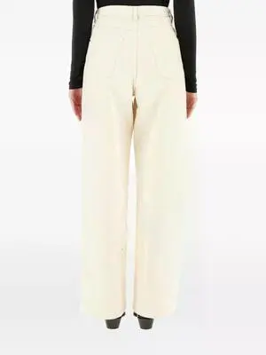 PETER DO Wide-leg Jeans With Stripe Detail