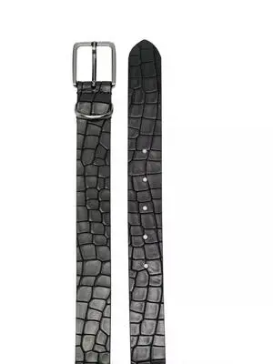 Tagliatore Crocodile-effect Belt