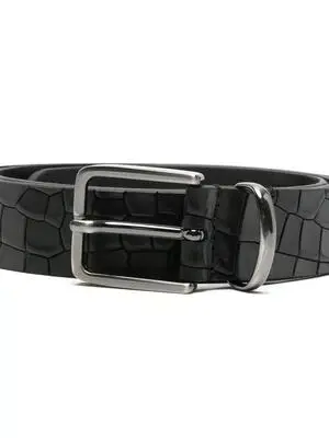 Tagliatore Crocodile-effect Belt