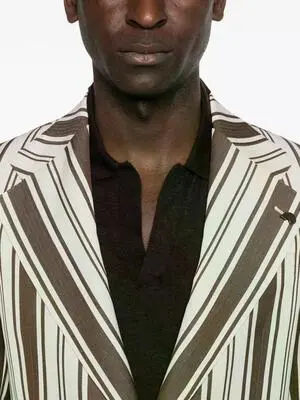 GABRIELE PASINI Striped Blazer
