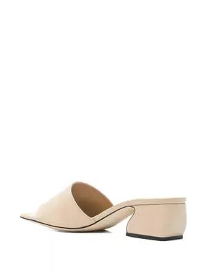 SERGIO ROSSI Sculpted-heel Sandals