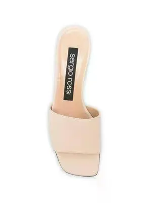 SERGIO ROSSI Sculpted-heel Sandals
